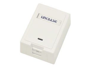 Cat5 Single Surface Wall Box - Rivolt CCTV and Security